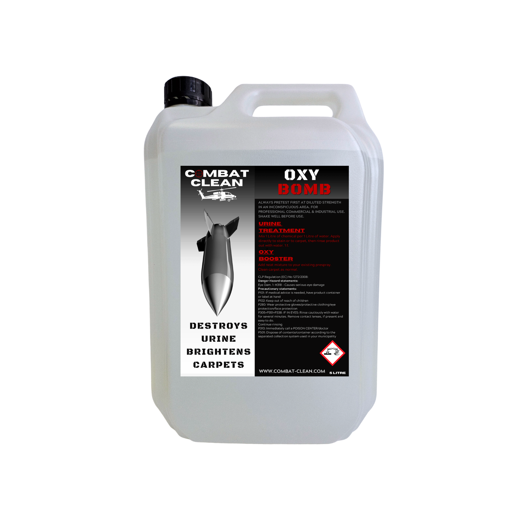 Combat Clean - Oxy Bomb Urine Treatment & Oxy Booster