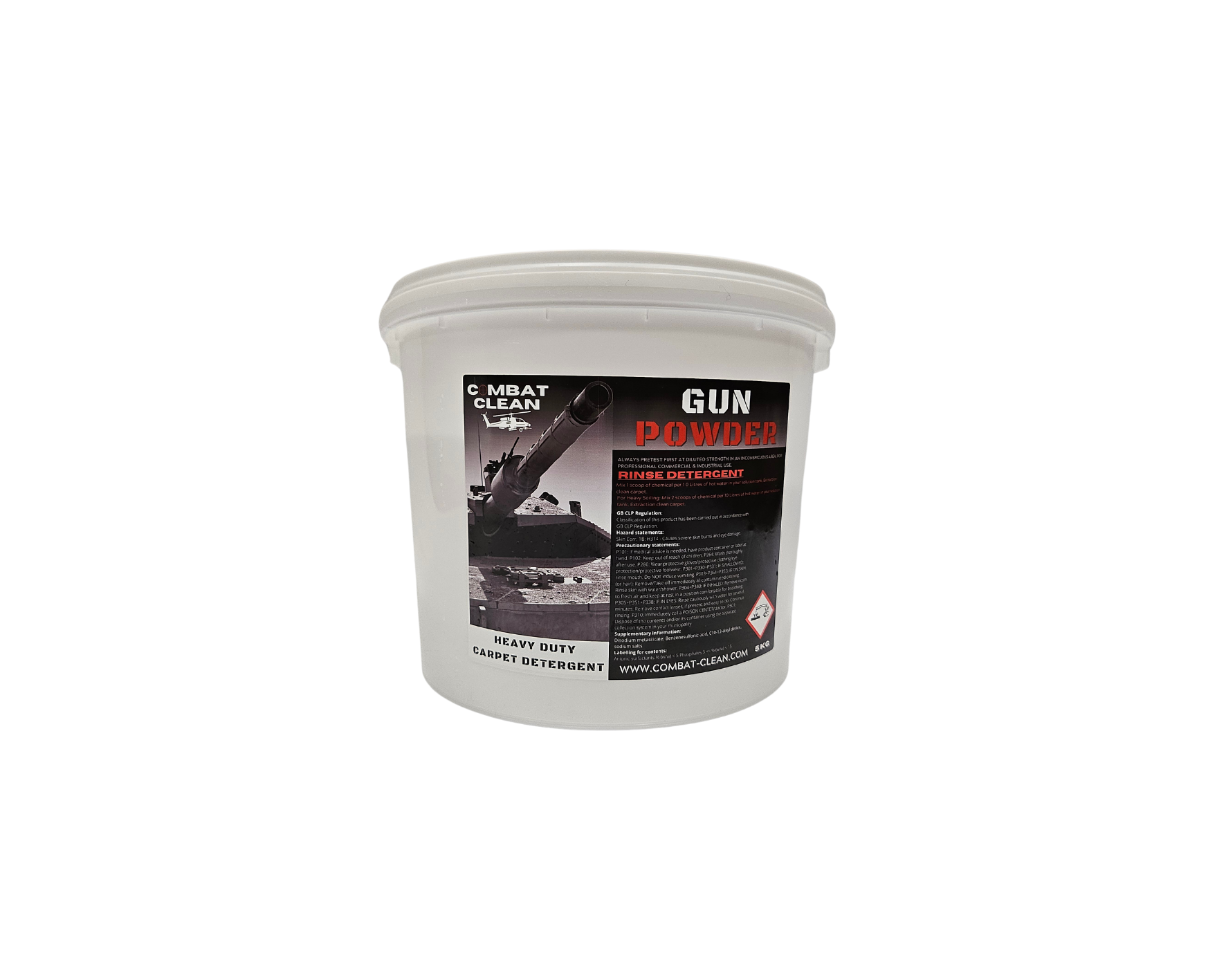 Njord Combat Powder Rinse Detergent for Carpet & Upholstery Cleaning 5